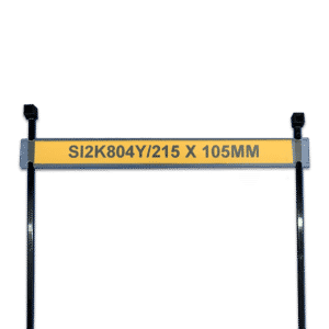 Grafoplast 215mm x 10mm Yellow Cable Marker