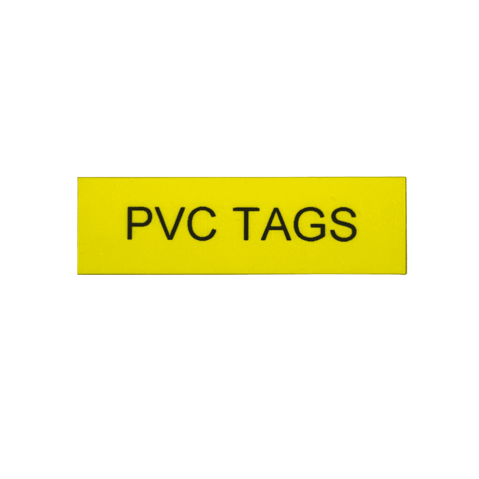Grafoplast® 100mm x 60mm Yellow Non Adhesive PVC Tag