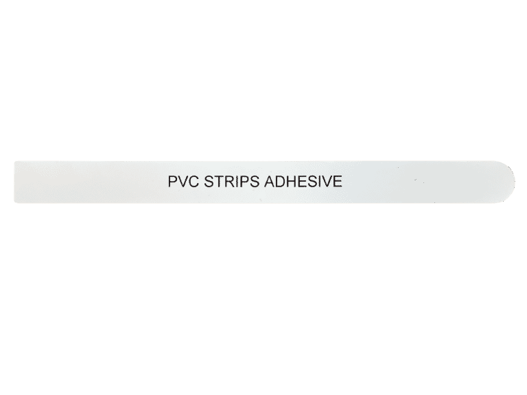 215mm x 15mm White Adhesive PVC Strips For Channel