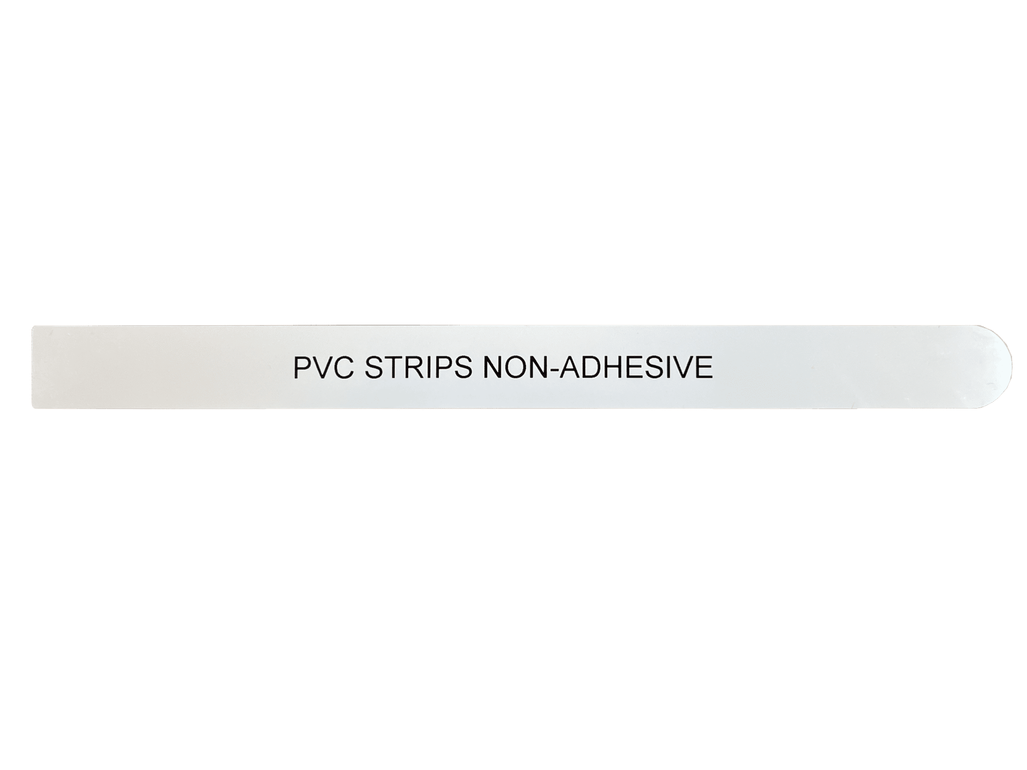 Grafoplast 430mm x 15mm White Non Adhesive PVC Strips For Channel